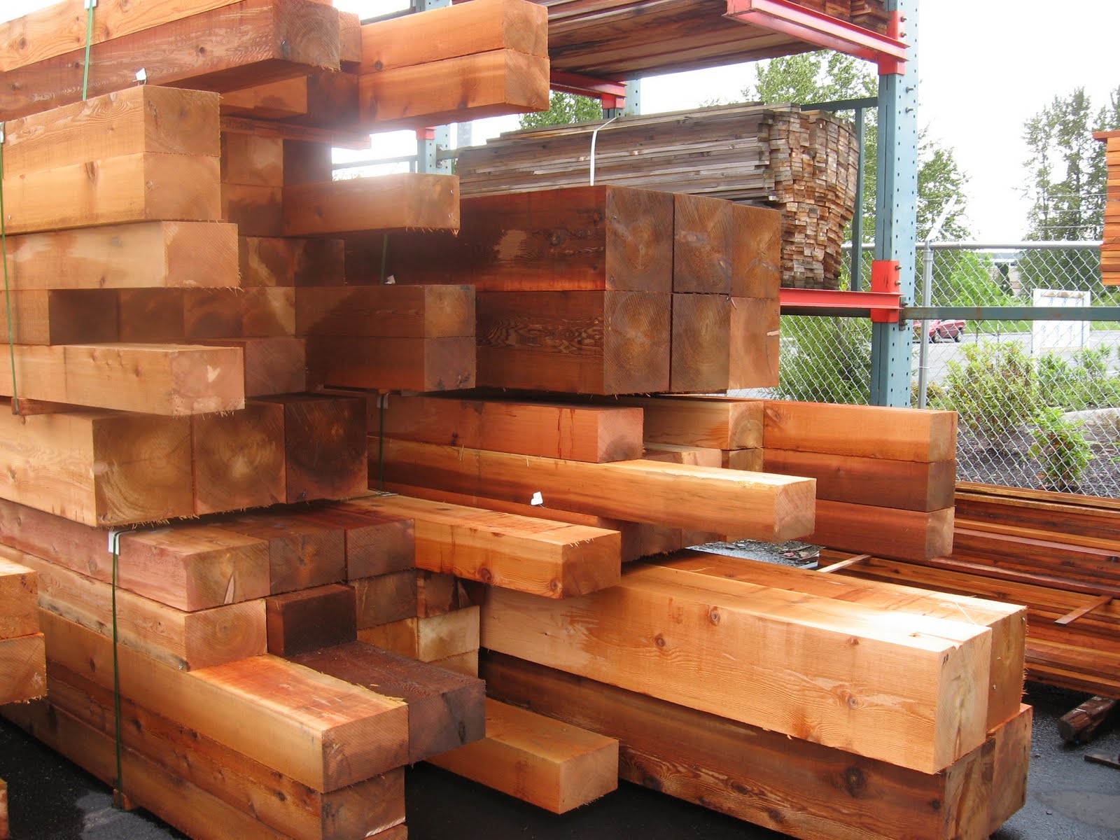 Beams & Timber Products Issaquah WA | Western Red Cedar Beams